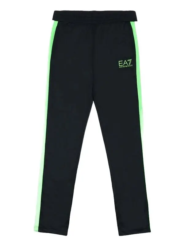 EA7 Side Striped Sweatpants - Black