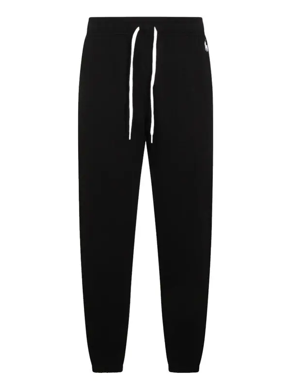 Polo Ralph Lauren Drawstring Logo Detail Track Pants - Black