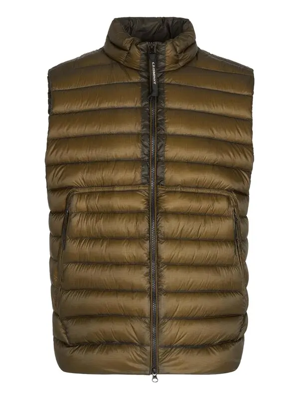 C.P. COMPANY Puffer Vest - Green