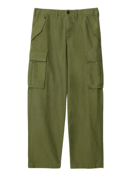 Burberry Adjustable Waist Cargo Pants - Pasture Green