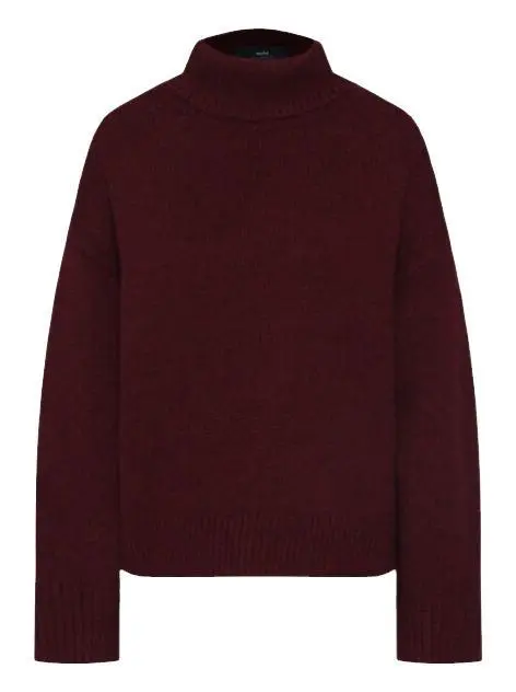 Arch4 Oversized High Collar Sweater - Brown