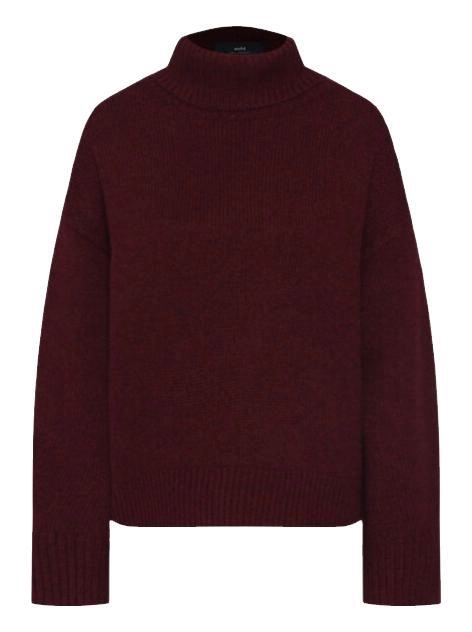 Arch4 Oversized High Collar Sweater - Brown