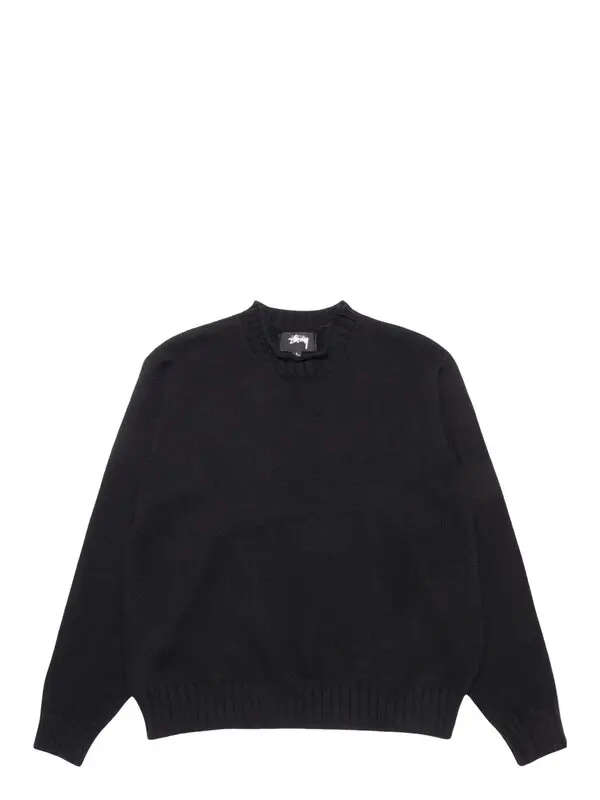 StÜssy Long Sleeve Sweater - Black