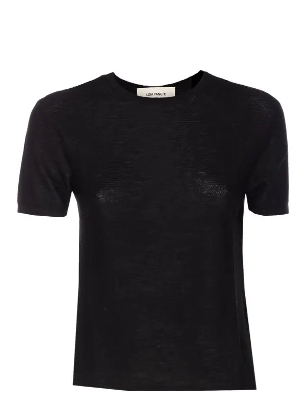 LISA YANG Ira Crewneck T-shirt - Black