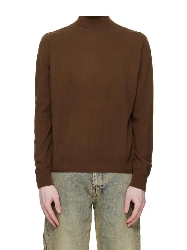 ENTIRE STUDIOS Long Sleeve Turtleneck Jumper - Cedar