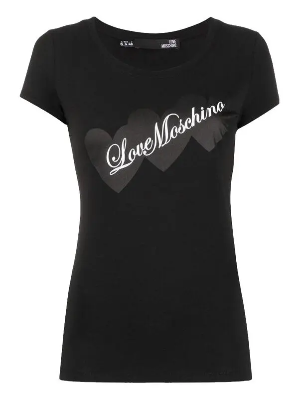 Moschino Printed T-shirt - Black