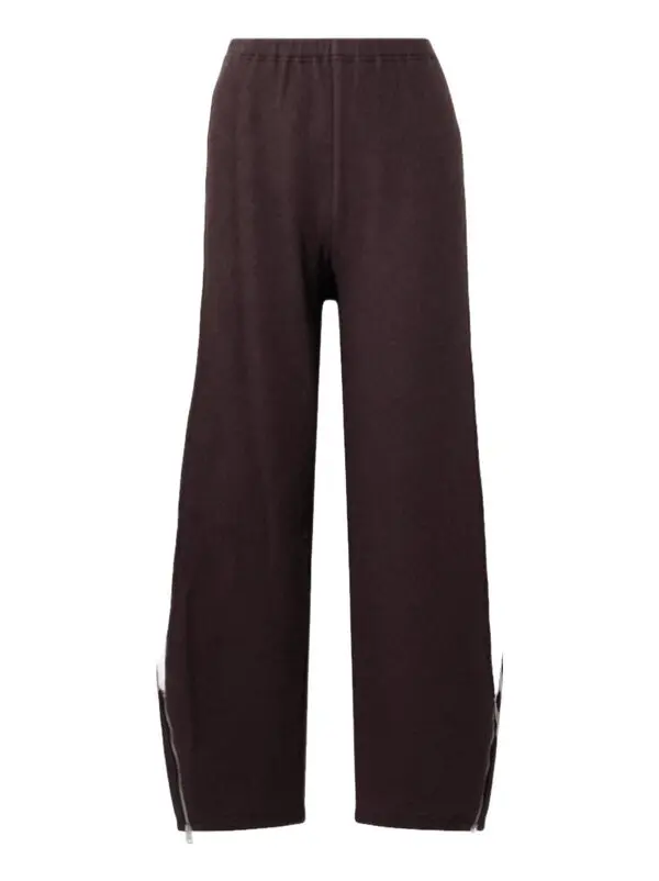 Tory Burch Striped Track Pants - Black