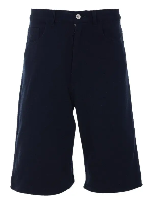 Auralee Tailored Long Shorts - Black