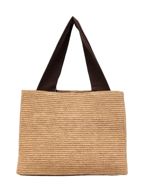 THE ROW Woven Handbag - Light Brown