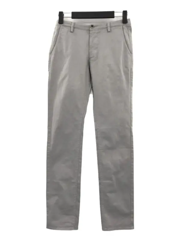 Hugo Boss Tailored Straight Leg Casual Pants - Gray