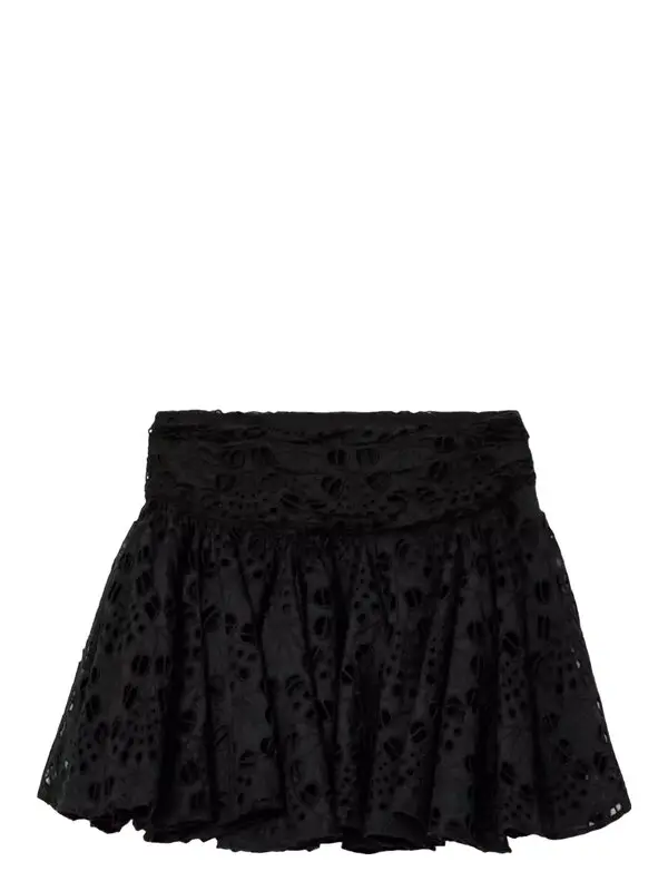 ALLSAINTS Lace Mini Skirt - Black