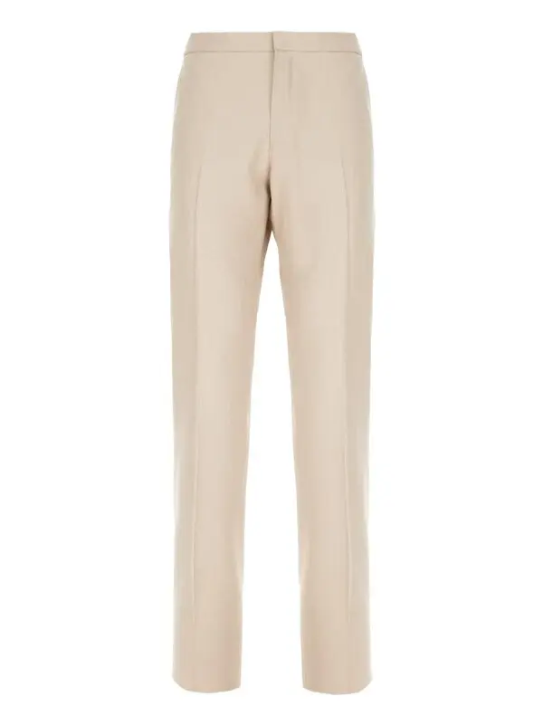 Zegna Straight-leg Trousers - Beige