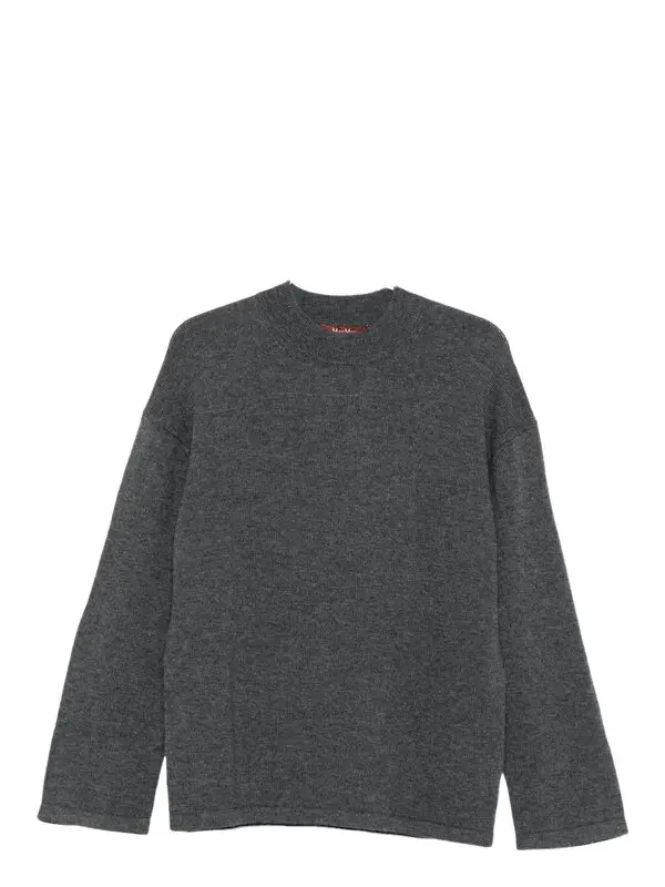 Max Mara Pisano Crewneck Jumper - Grey