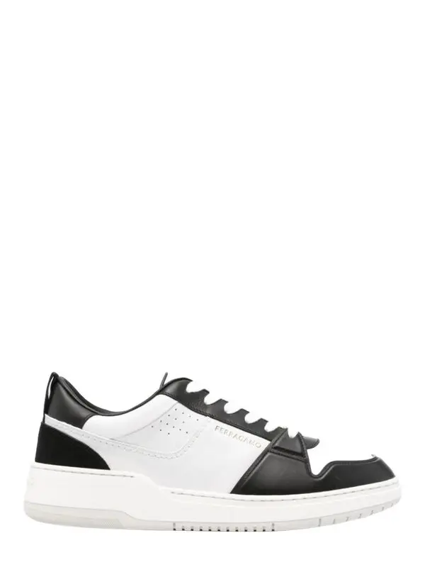 FERRAGAMO Lace-up Sneakers - White