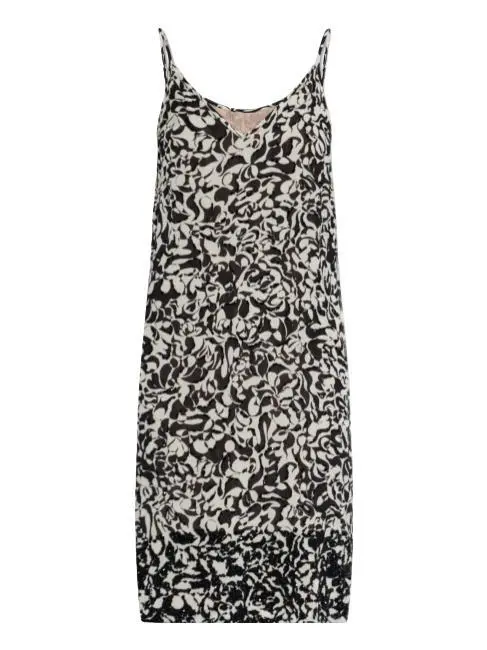 Dries Van Noten Sleeveless V-neck Dress - Black