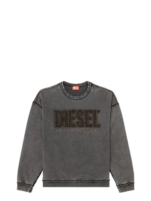 DIESEL® S-boxt-raw-v1 Sweatshirt - Dark Gray