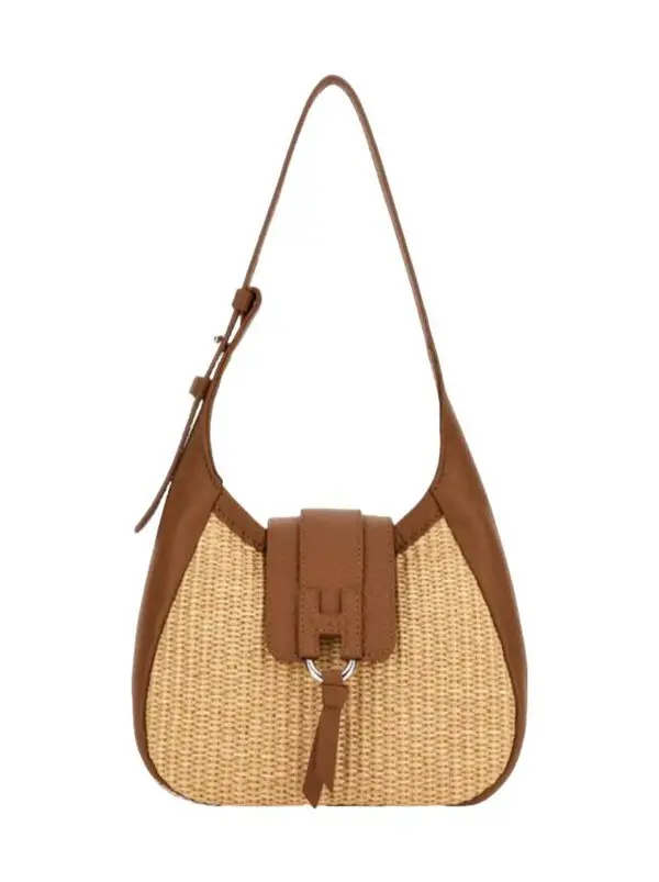 Hogan Trend Mini Hobo Bag - Brown