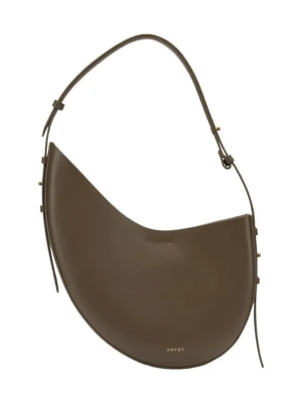 Soeur Logo Saddle Bag - Bronze