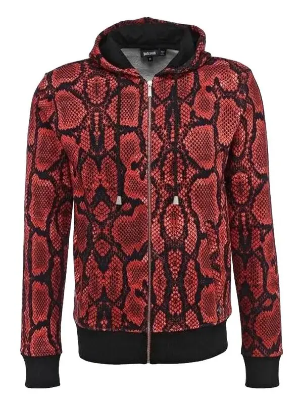 Just Cavalli Logo Casual Jacket - Red