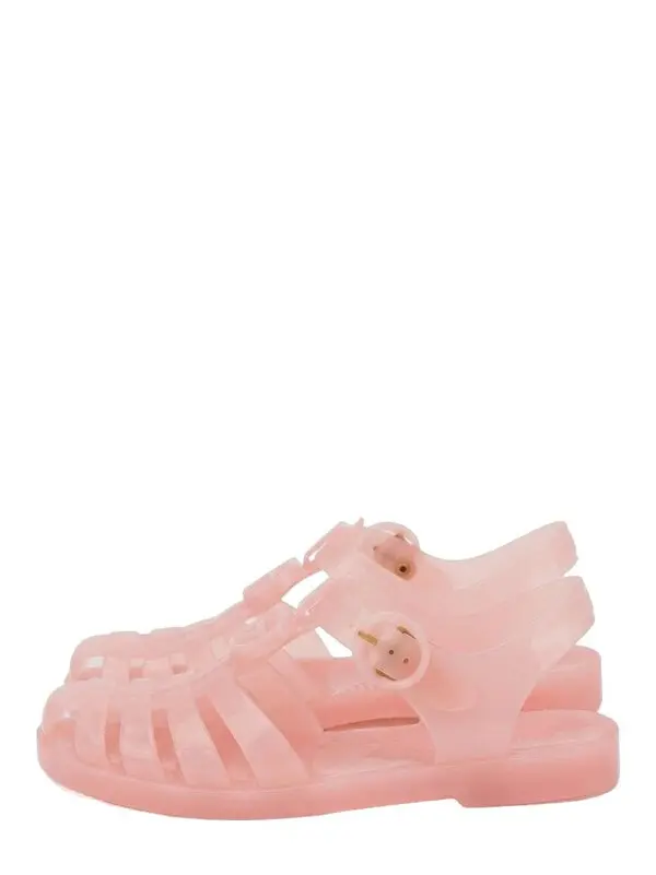 Gucci Double G Jelly Sandals - Pink