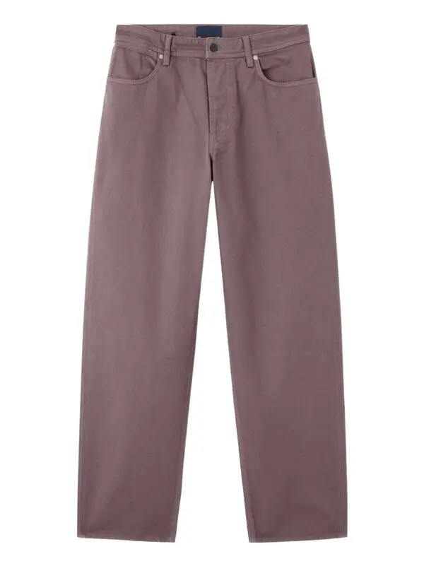 Stone Island Loose-fit Five-pocket Jeans - Purple Grey