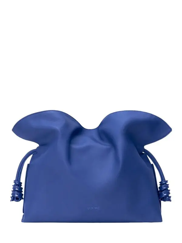 Loewe Medium Flamenco Clutch Bag - Star Blue