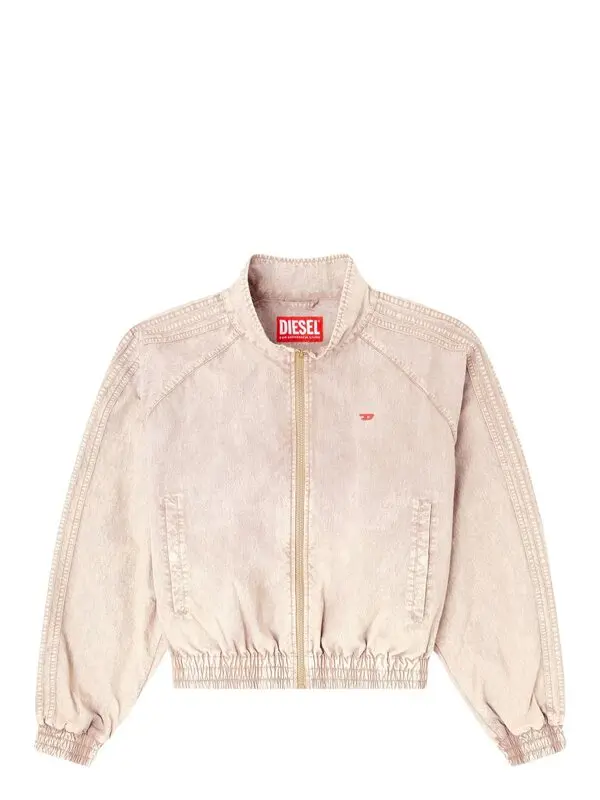 DIESEL® G-arden Mock-neck Jacket - Beige
