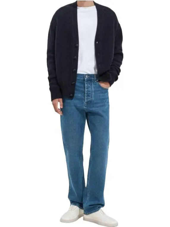 Bottega Veneta Straight Leg Jeans - Blue