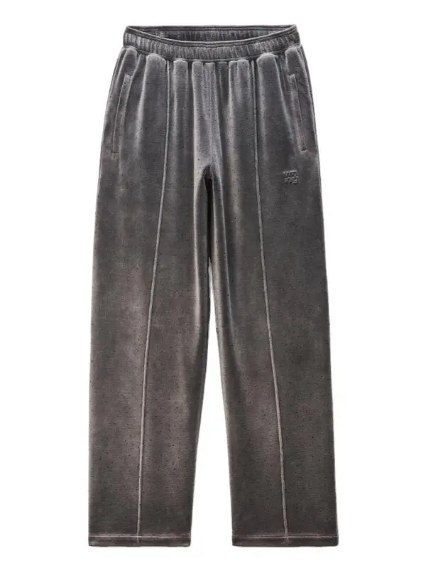 Alexander Wang Terry Oversized Belted Sweatpants - Black