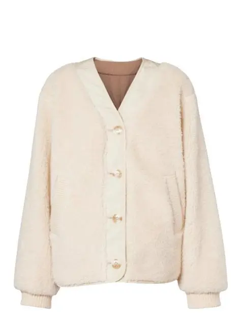 Varley Drew Reversible Jacket - Nude