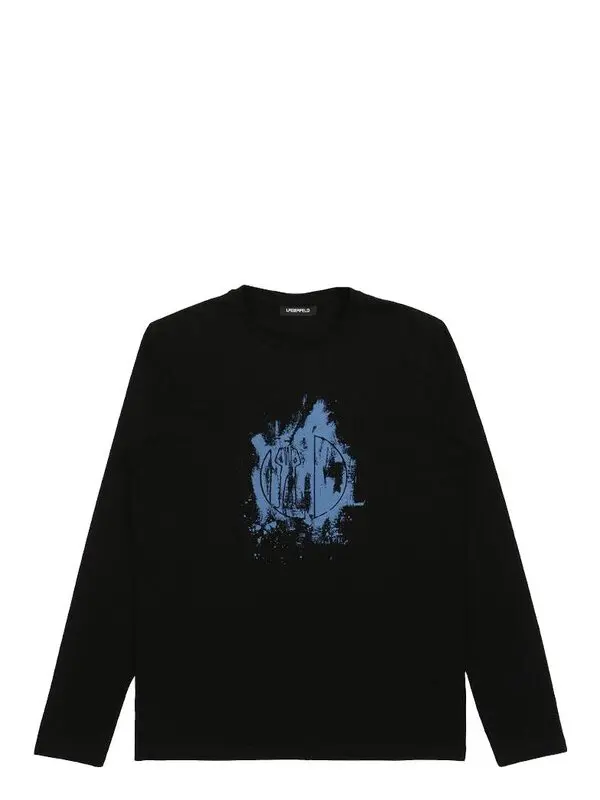 Karl Lagerfeld Printed T-shirt - Black