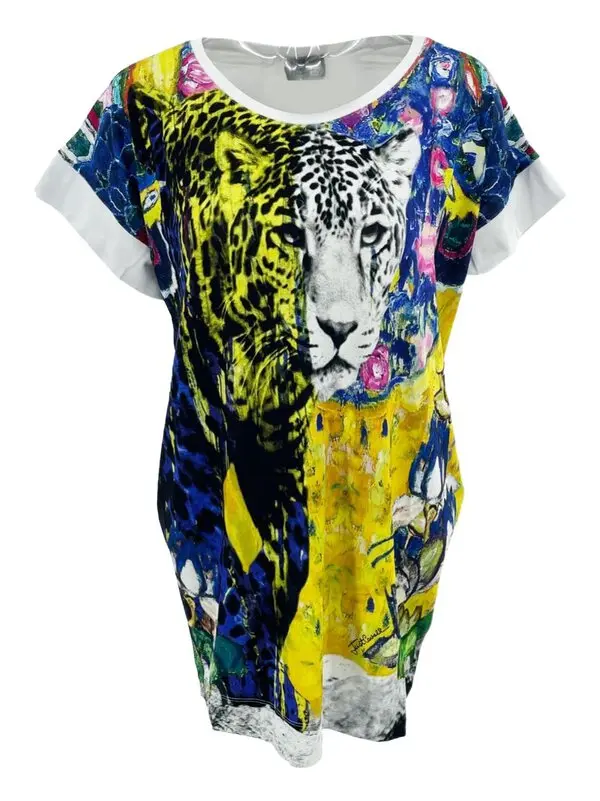 Just Cavalli Printed T-shirt - Multicolor