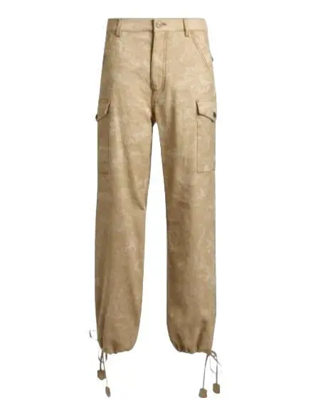 Etro Floral Jacquard Cargo Pants - Nude