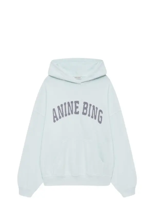 ANINE BING Harvey Hoodie - Spring Mint