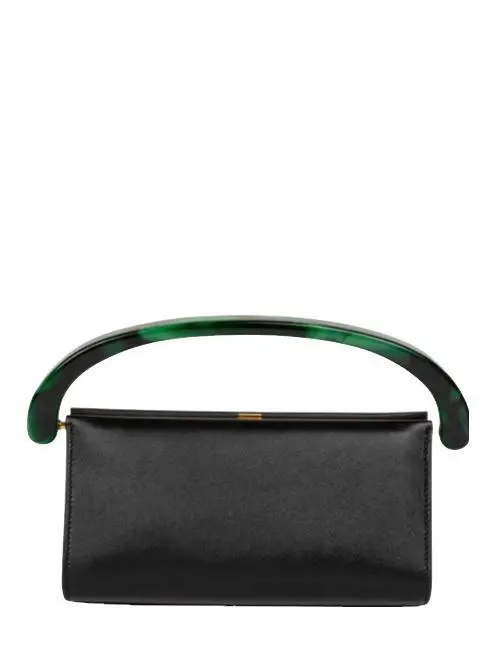 Dries Van Noten Top Handle Shoulder Bag - Black