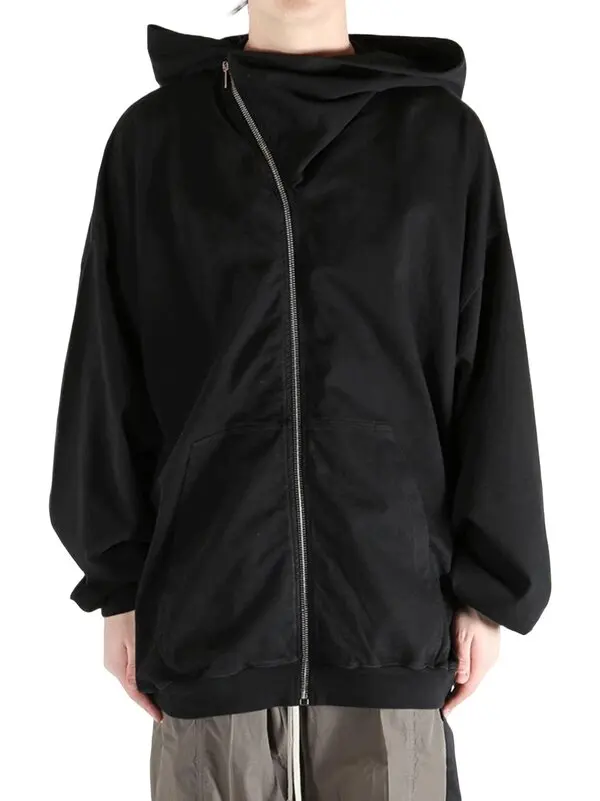 Rick Owens Mountain Hun Hoodie - Black