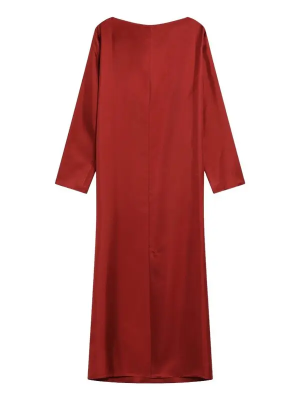 Loulou De Saison Zoya Twill Dress - Red