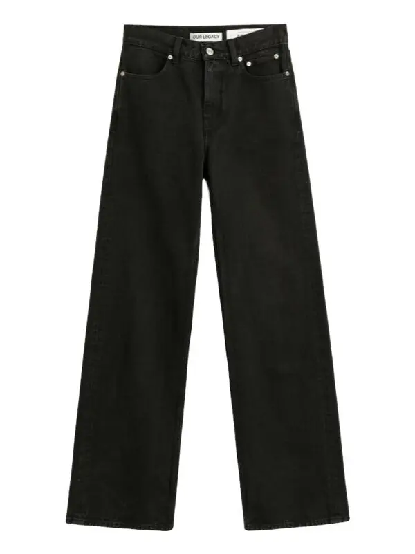 Our Legacy Wata-cut Jeans Wash - Black