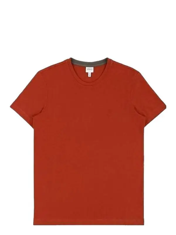 Emporio Armani Round-necked T-shirt - Red