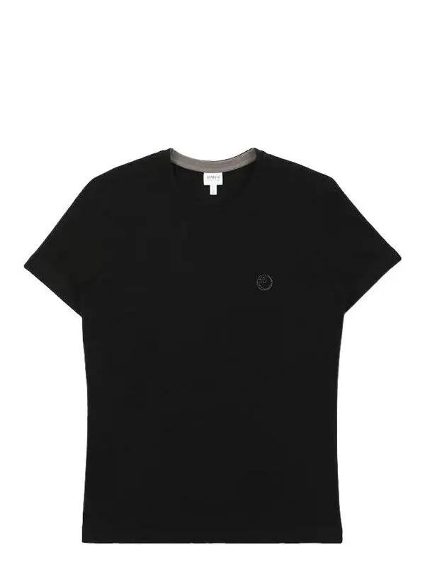 Emporio Armani Round-necked T-shirt - Black