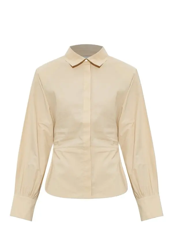 IRO PARIS Long Sleeve Shirt - Nude