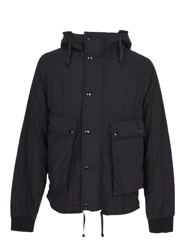 C.P. COMPANY Gd Liner Padded Goggle Jacket - Black