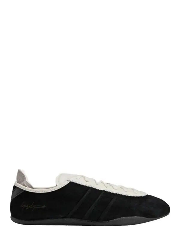Y3 Tokyo Round Toe Lace-up Sneakers - Black/black/off-white