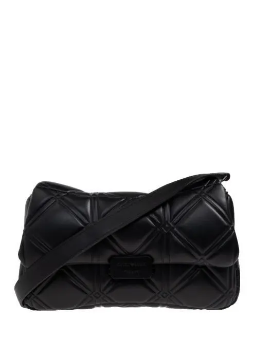 Emporio Armani Padded Shoulder Bag - Black