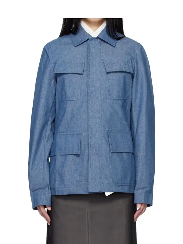 AO YES Denim Jacket - Blue