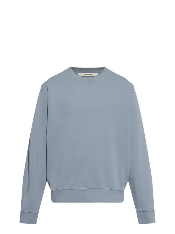 Zadig&Voltaire Appliqué Crewneck Sweatshirt - Gray