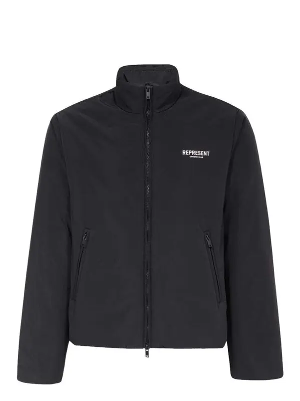 REPRESENT Owners Club Logo Padded Jacket - Black
