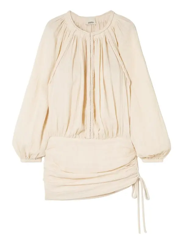 Isabel Marant Étoile Jaoni Mini Dress - Beige