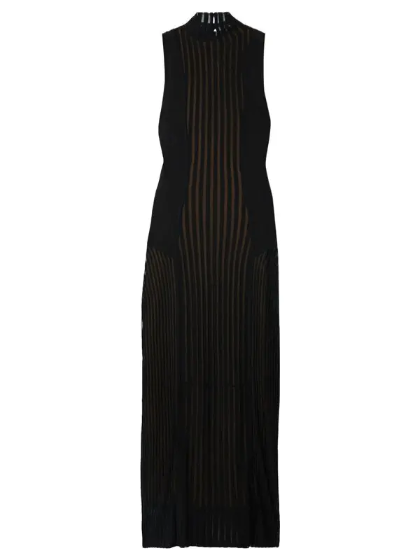 SIR. Azario Stretch-knit Maxi Dress - Black