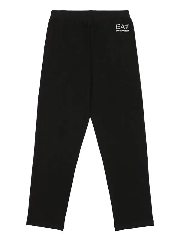 EA7 Logo Sweatpants - Black